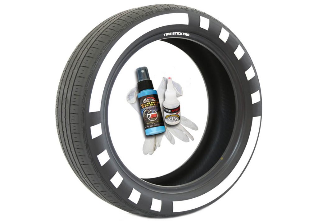 Dotted Lines – Tire Sidewall Design - TireStickers New Zealand