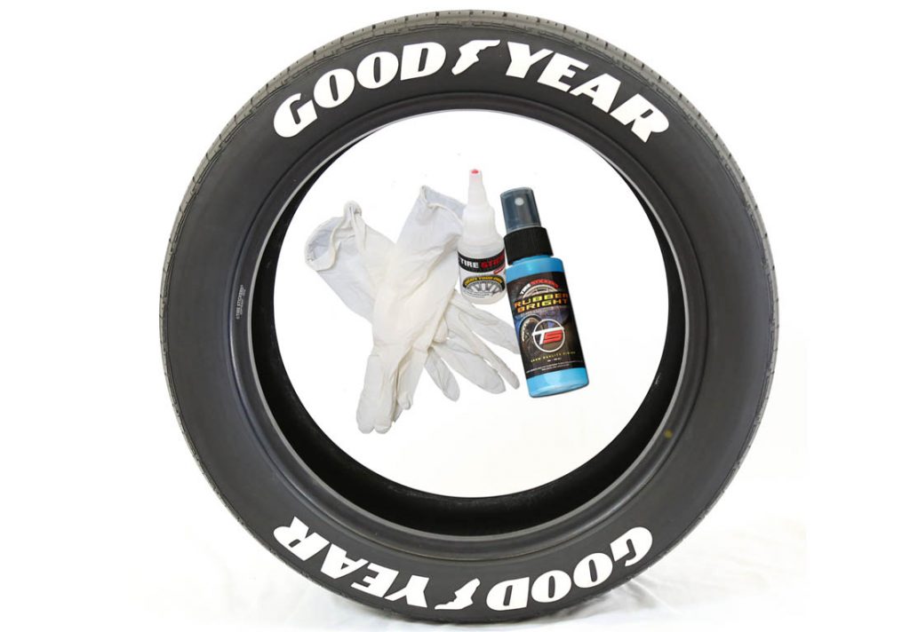 Officially Licensed Goodyear Tire Lettering - TireStickers New Zealand