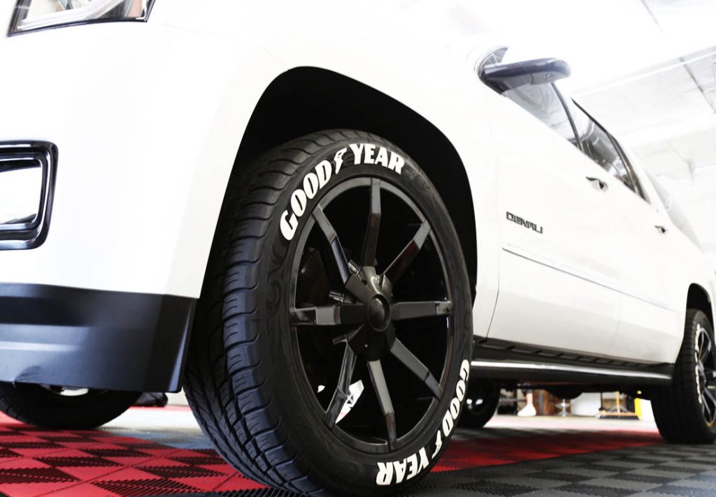Officially Licensed Goodyear Tire Lettering - TireStickers New Zealand