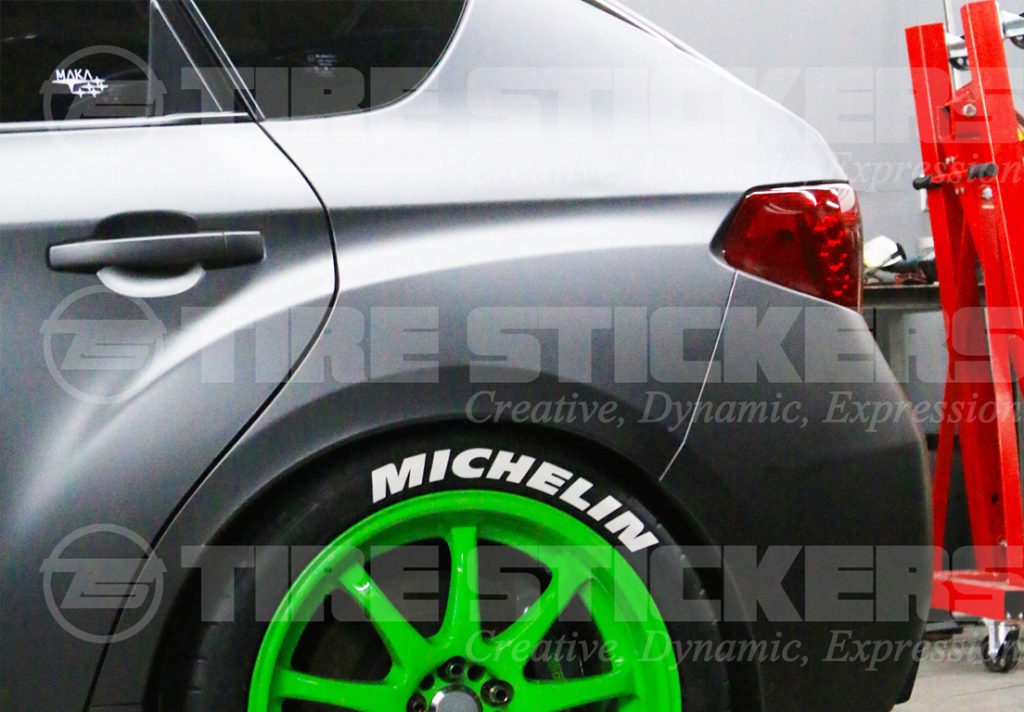 Michelin Tire Lettering – Tire Letters - TireStickers New Zealand