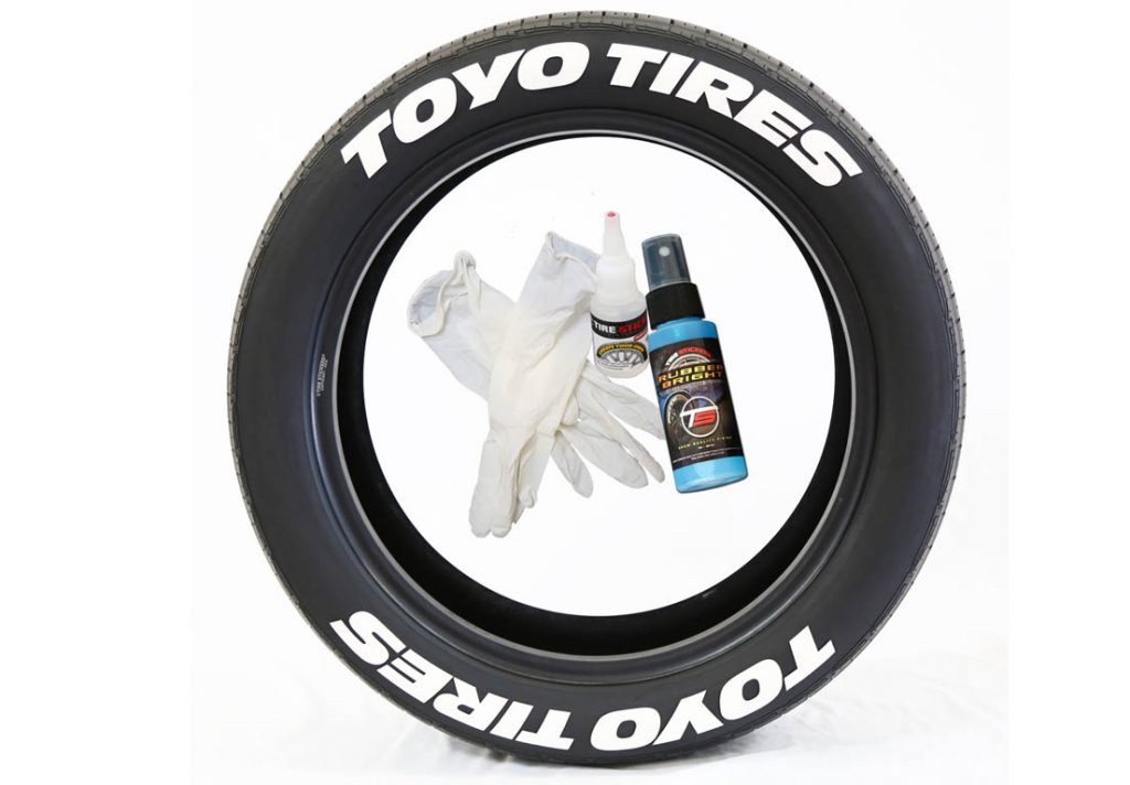 Toyo Tires – Tire Lettering Kit - TireStickers New Zealand