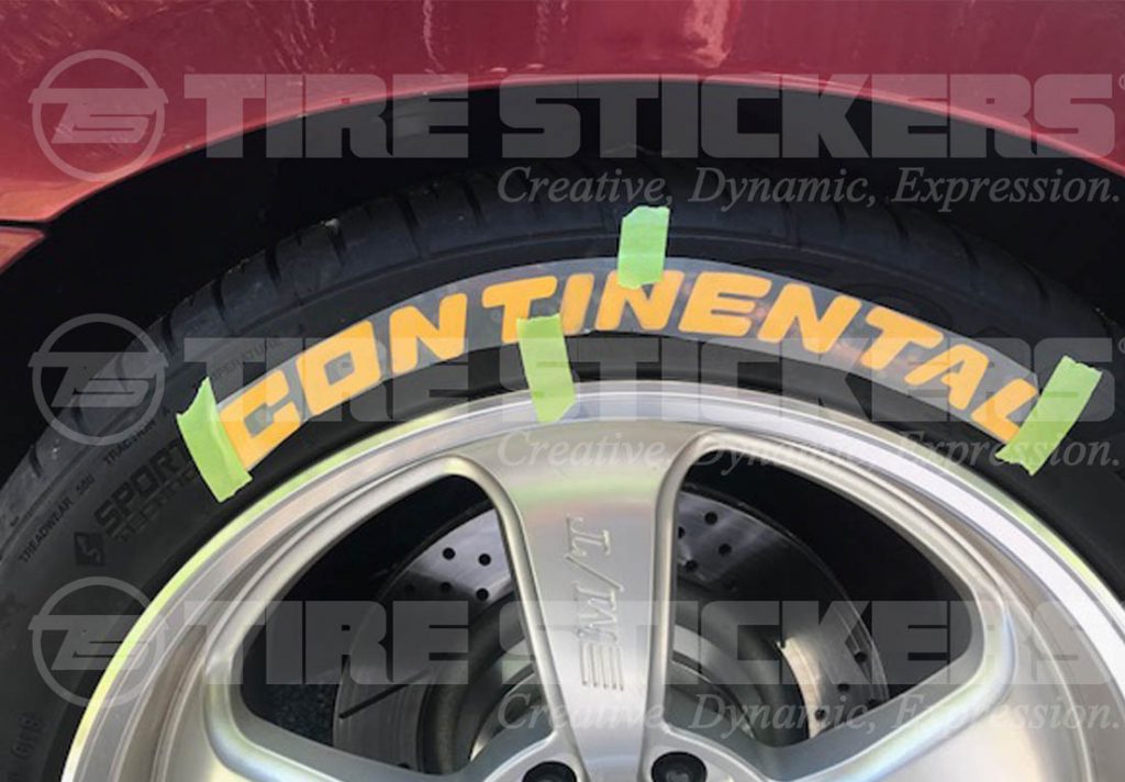 Continental Tire Stickers - TireStickers New Zealand