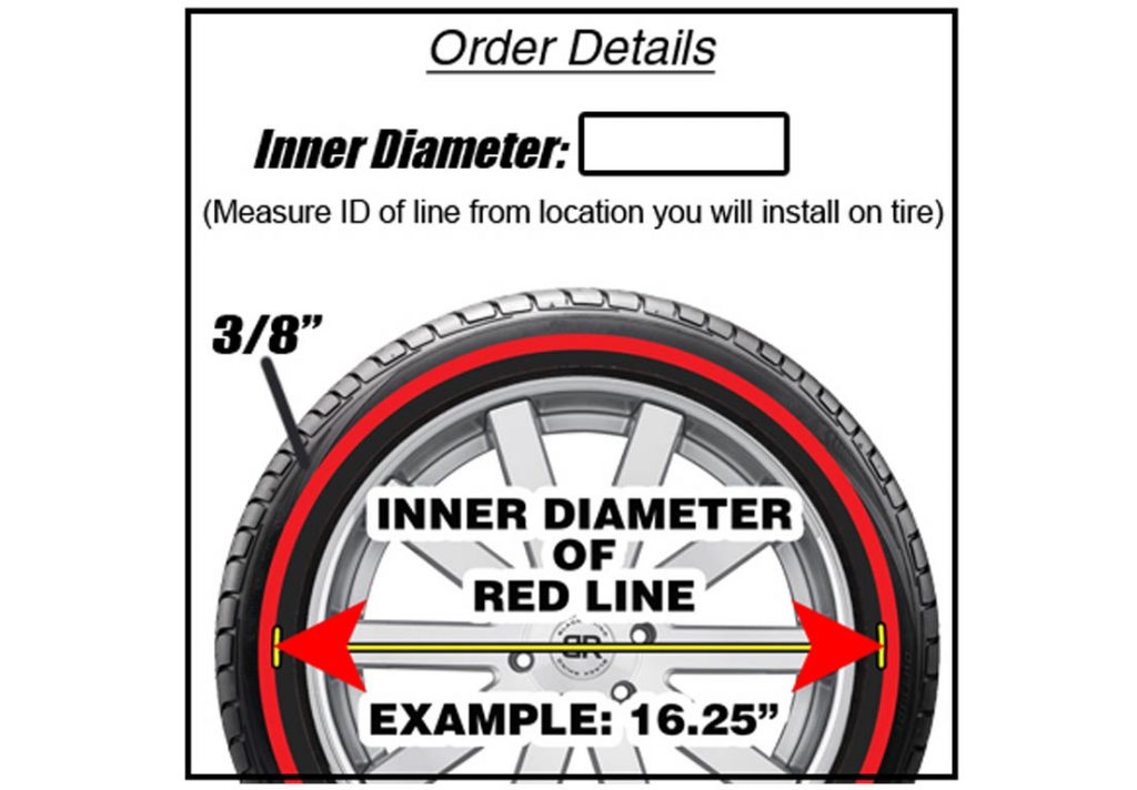 Vintage Red Line Walls - TireStickers New Zealand