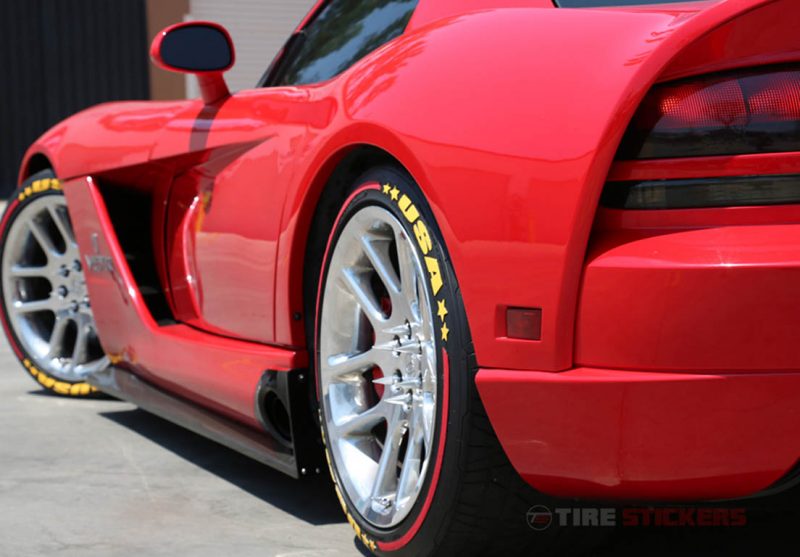 Tire Graphics – Formula 1 Style - TireStickers New Zealand