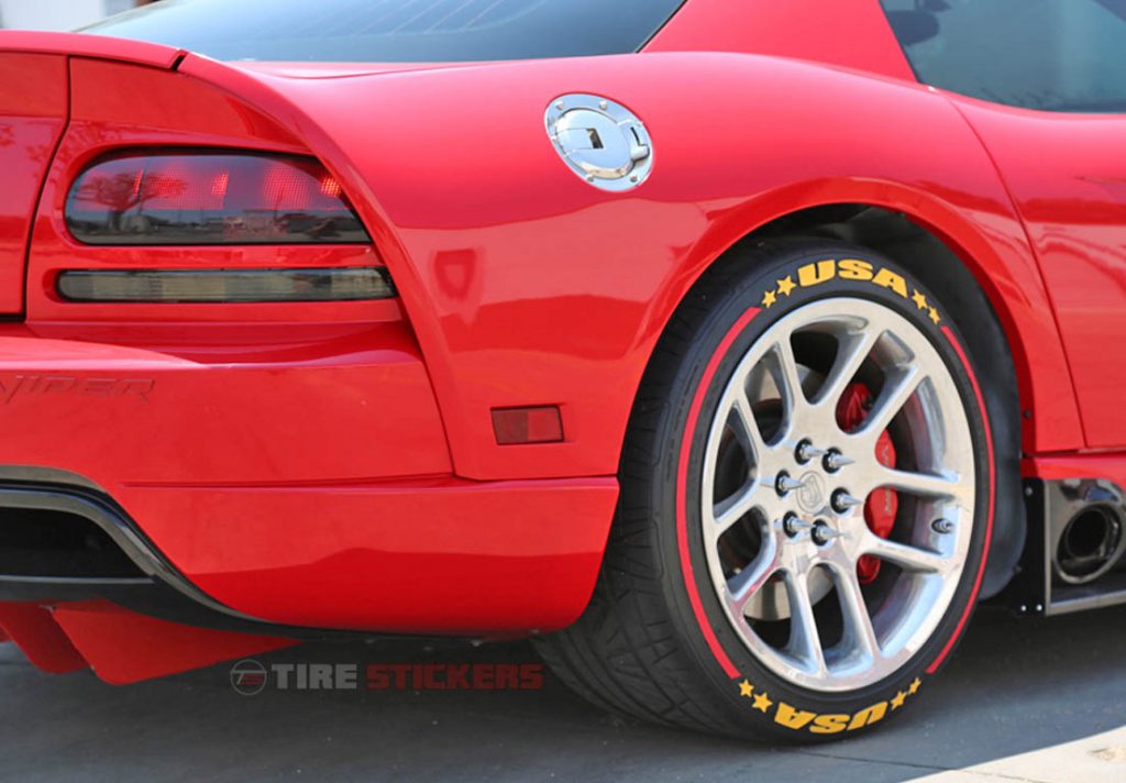 Tire Graphics – Formula 1 Style - TireStickers New Zealand