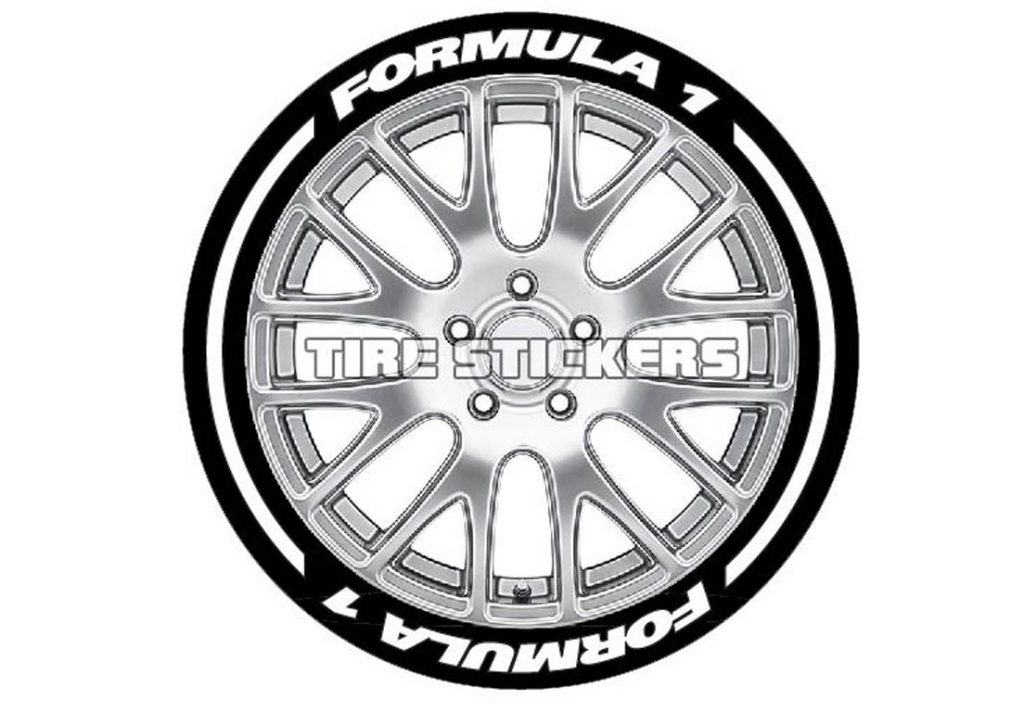 Tire Graphics – Formula 1 Style - TireStickers New Zealand