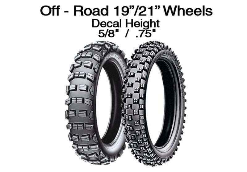 Tire Lettering For Motorcycle Tires - TireStickers New Zealand