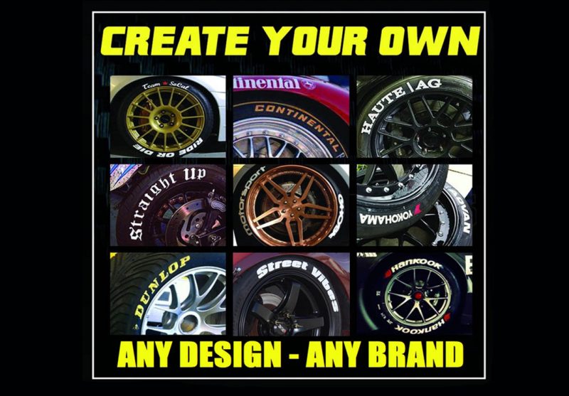 Create Your Own - TireStickers New Zealand